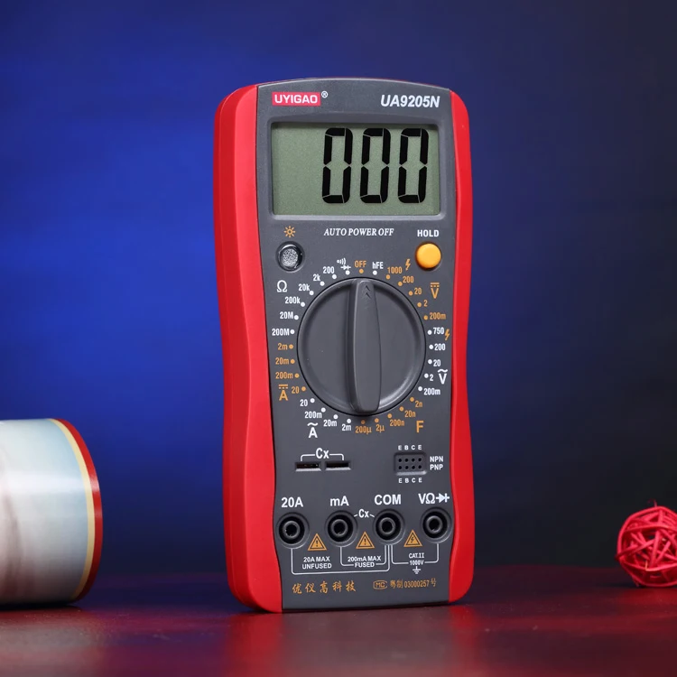 Smart Electronics จีนมัลติมิเตอร์ดิจิตอลมัลติมิเตอร์9205ประเภทมัลติ ...