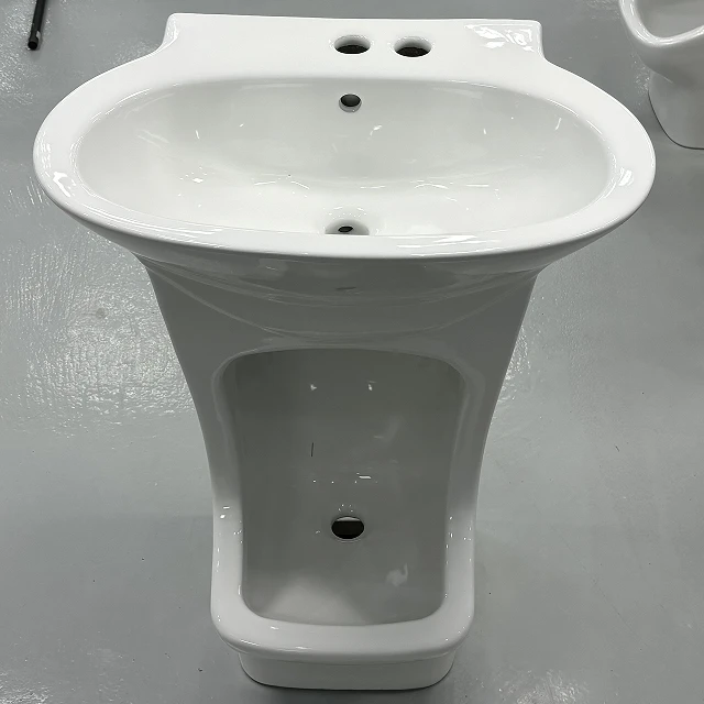 Arabia Square Lavabo Ceramic Free Standing Double Desk Hand Wash Sink ...