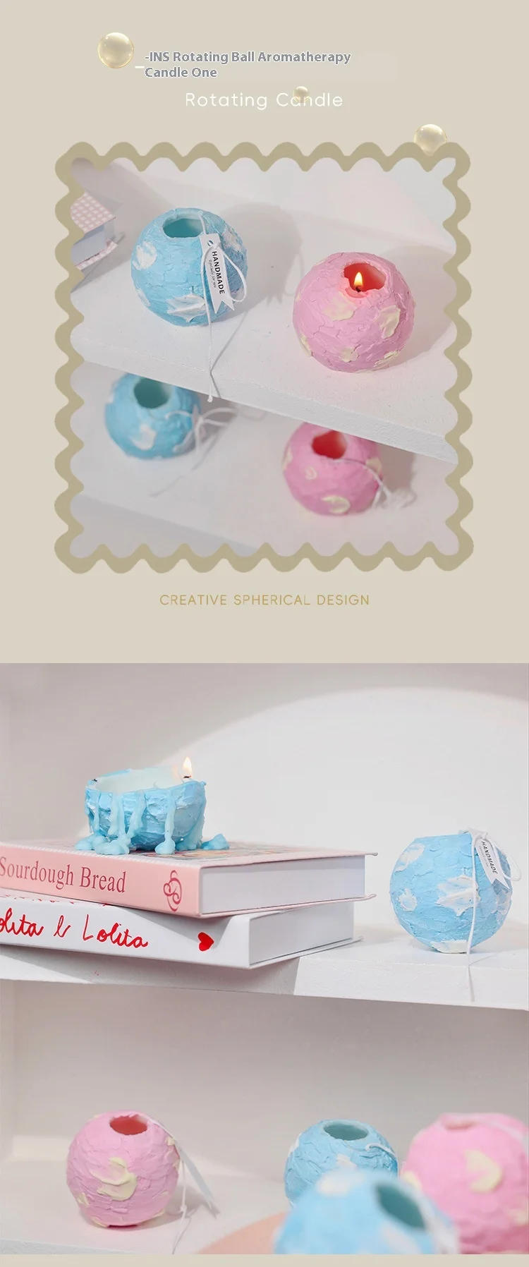 Handmade Aromatherapy Candles - Perfect for Office Relaxation