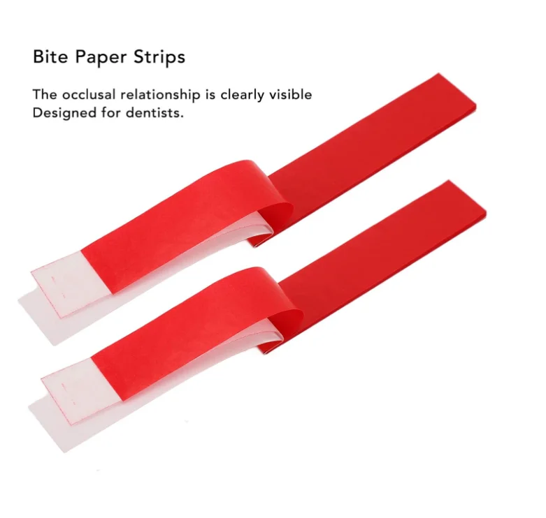 Two-color Articulating Paper Dental Consumables for Cleaning & Filling ...