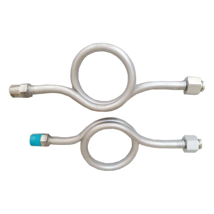 Stainless Steel 316 L O-ring Pressure Gauge Syphon With 2 X Nuts - Buy ...