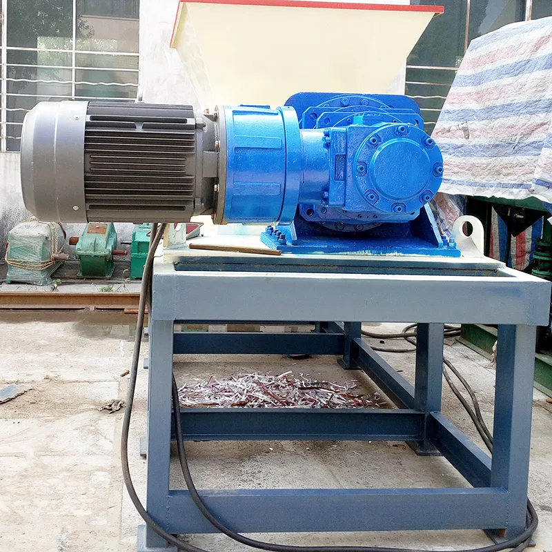 Mini Portable Small Scrap Metal Shredder Steel Rubber Shredder Machine ...
