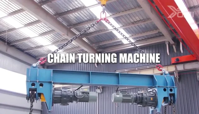 Steel Beam Chain Rotator Beam Profile Rotation Welding Machine - Buy ...