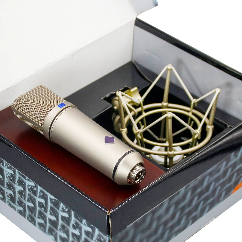 Professional Ui87 48V Condenser Microphone for Studio Recording