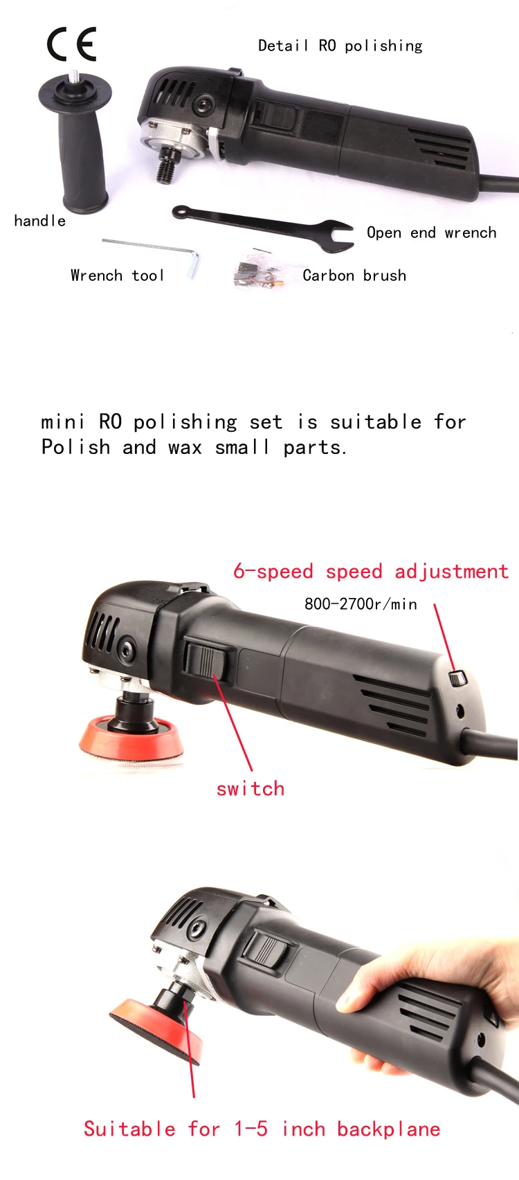 Mini Rotary Polisher - Efficient Car Buffing Solutions