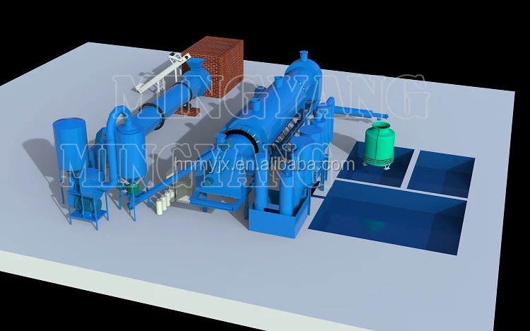 Factory Direct Eco-Friendly Charcoal Carbonization Oven with Motor Made ...