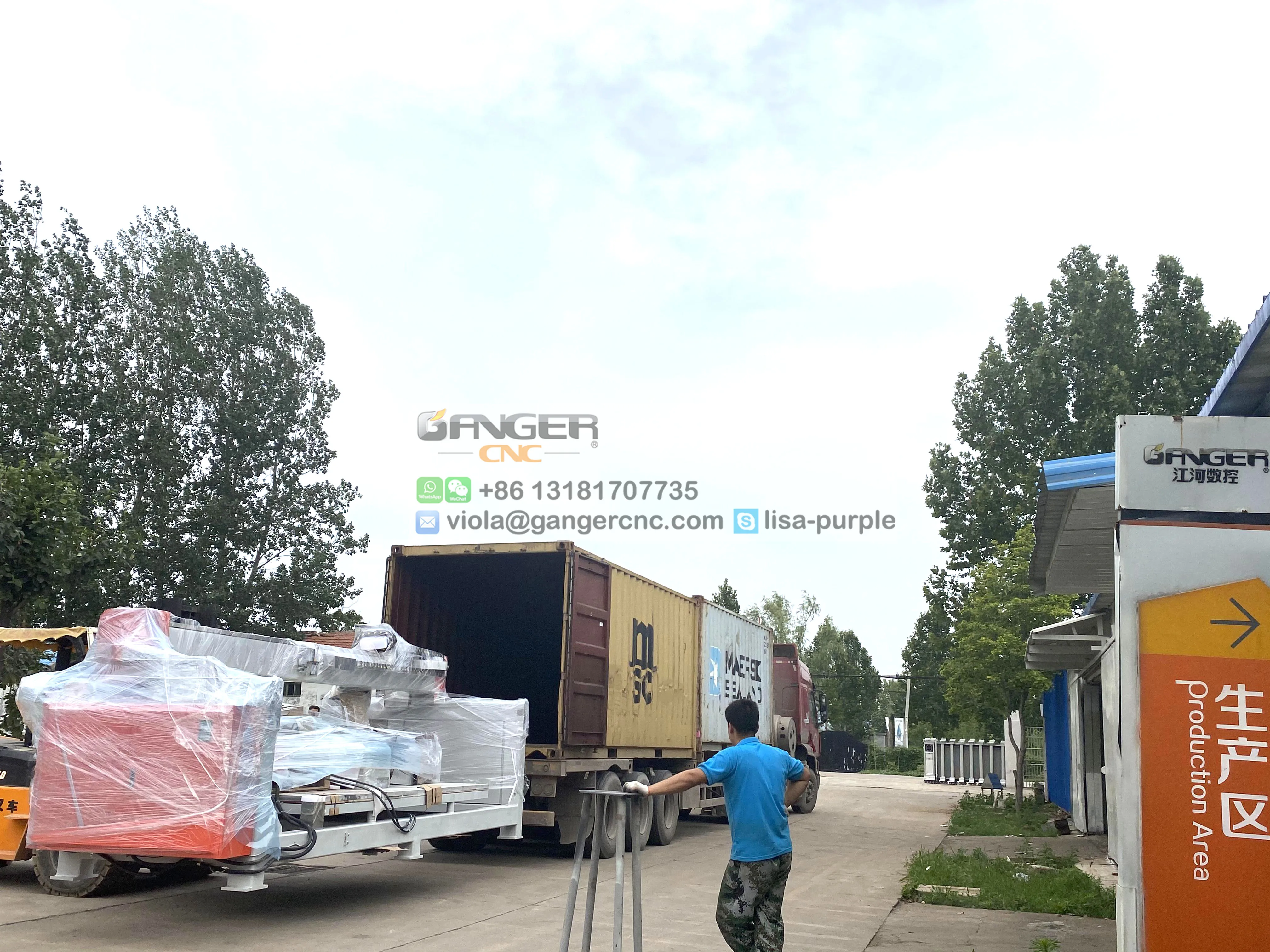 Cnc Bridge Saw 5 Axis Granite Cutter With Suction Cups Gq-3220c ...