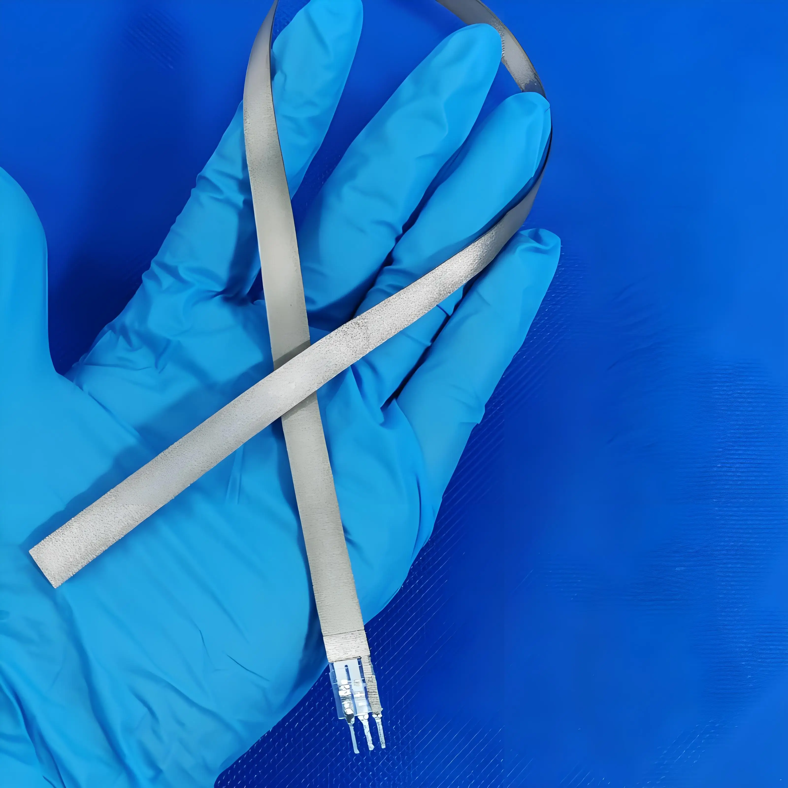 Pvdf Piezoelectric Film Fdt1 028k Piezo Sensor Flexible Lead Monitoring ...