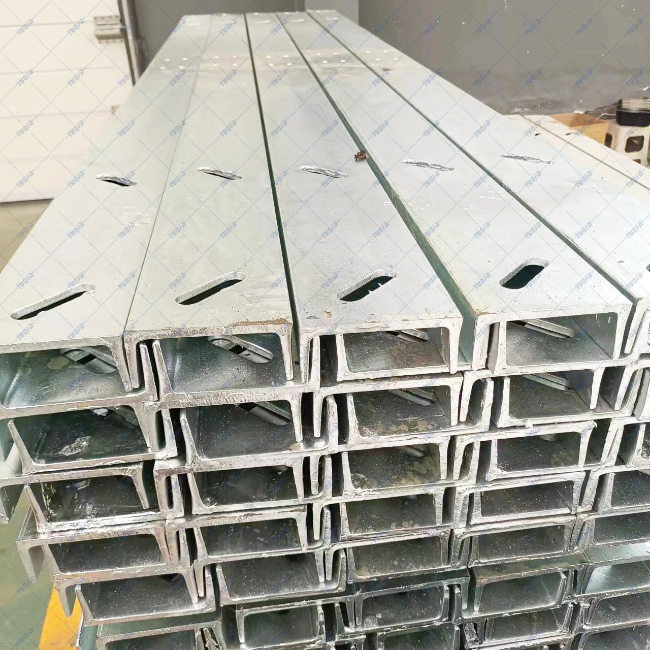 Galvanized Steel Cross Arm/electrical Cross Arm/line Cross Arm For Pole ...