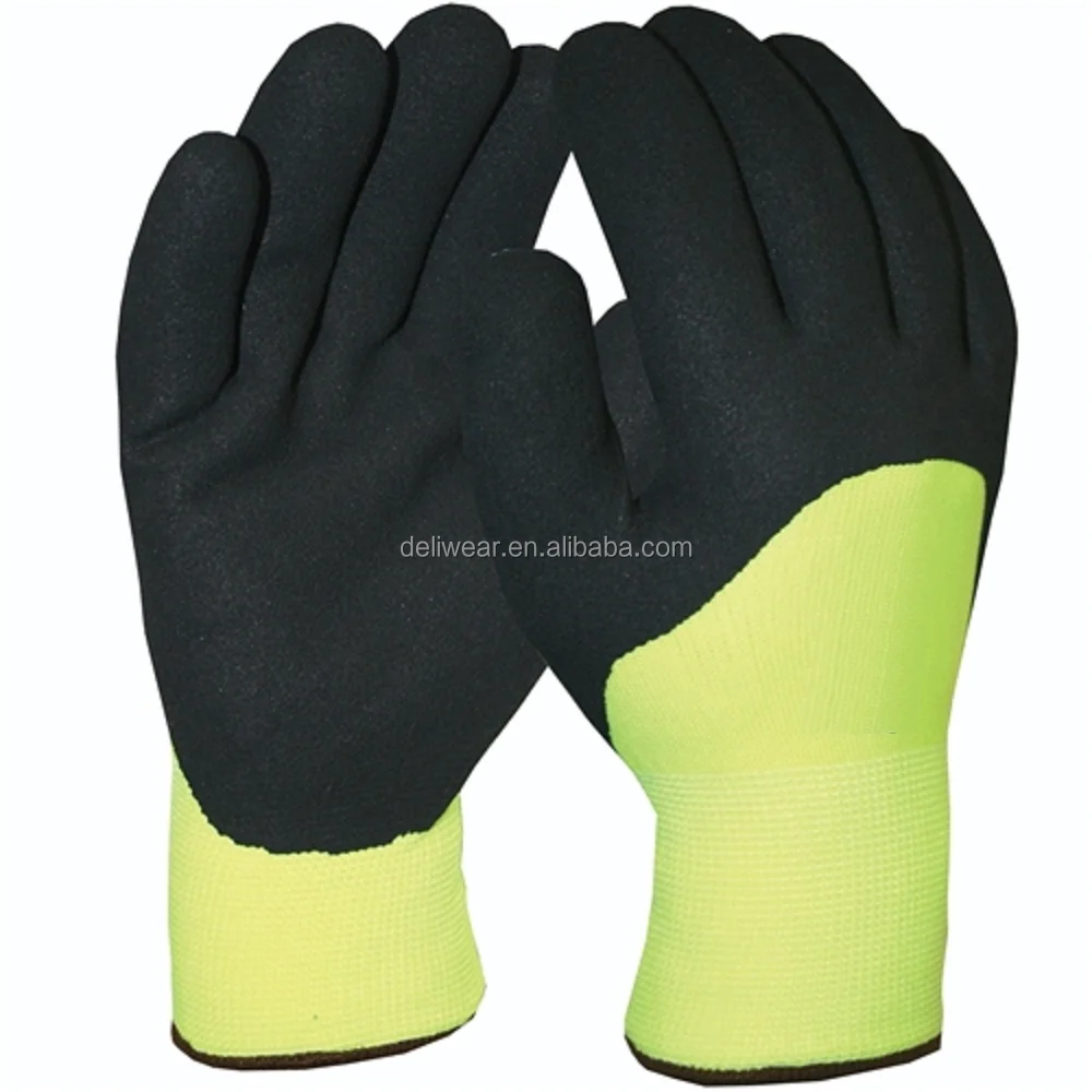 Insulated Winter Work Gloves - Cold Storage Safety
