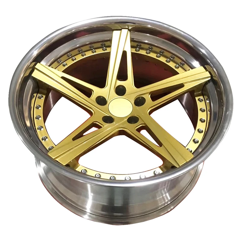 Custom Wholesale For Sale 19inch Forged Gold Colored Alloy Rims Car ...