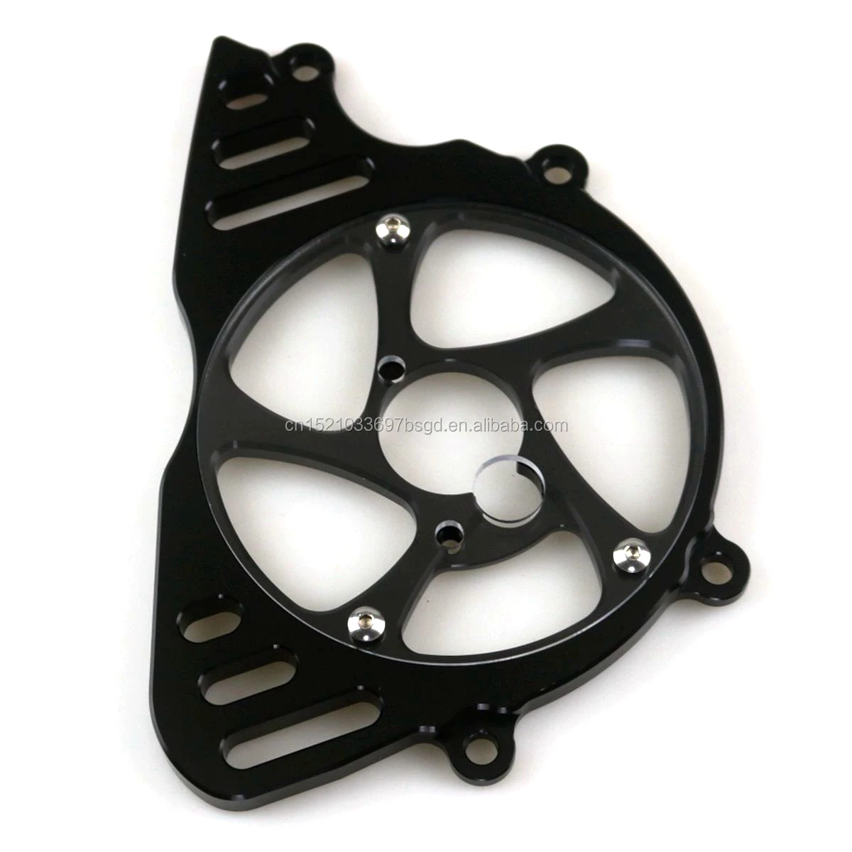 Motorcycle Cnc Aluminum Front Sprocket Chain Guard Cover Left Side ...