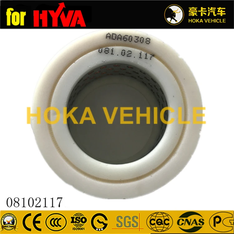 Truck Spare Parts Air Filter 08102117 For Dump Truck Hyva Hoist System ...