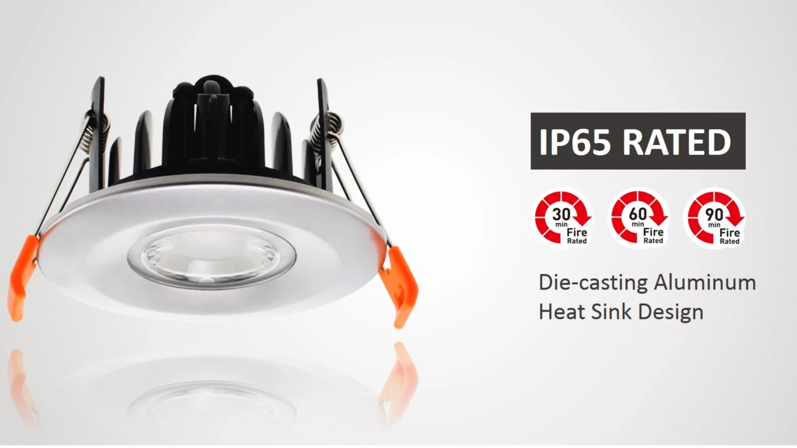 Ip65 Fire Rated Light Surface Mount 6w Led Downlight Adjustable - Buy ...