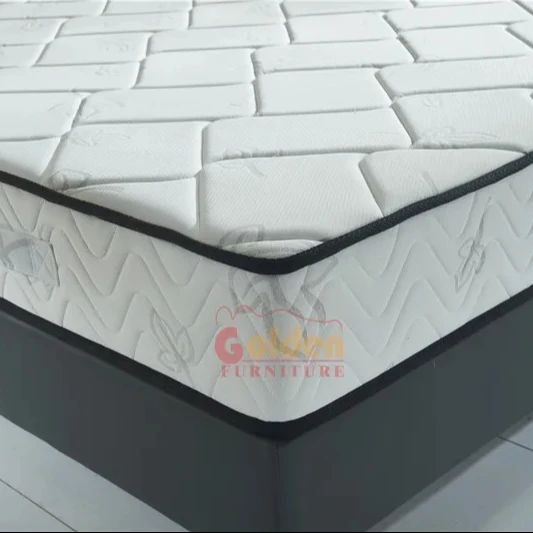 Hypo-allergenic Fireproof Uk Bed Mattress King Size Fabric Latex Memory ...