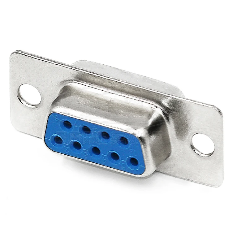 DB9 Female Male PCB Mount Serial Port Connector Solder Type D-Sub RS232 ...