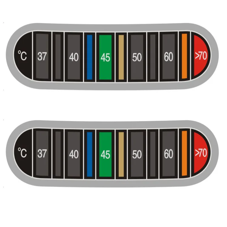 H133 Coffee Cup Color Changing Thermometer/Temperature Stickers ...