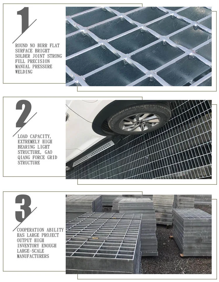 Steel Grating Weight per Square Meter - Durable & Versatile