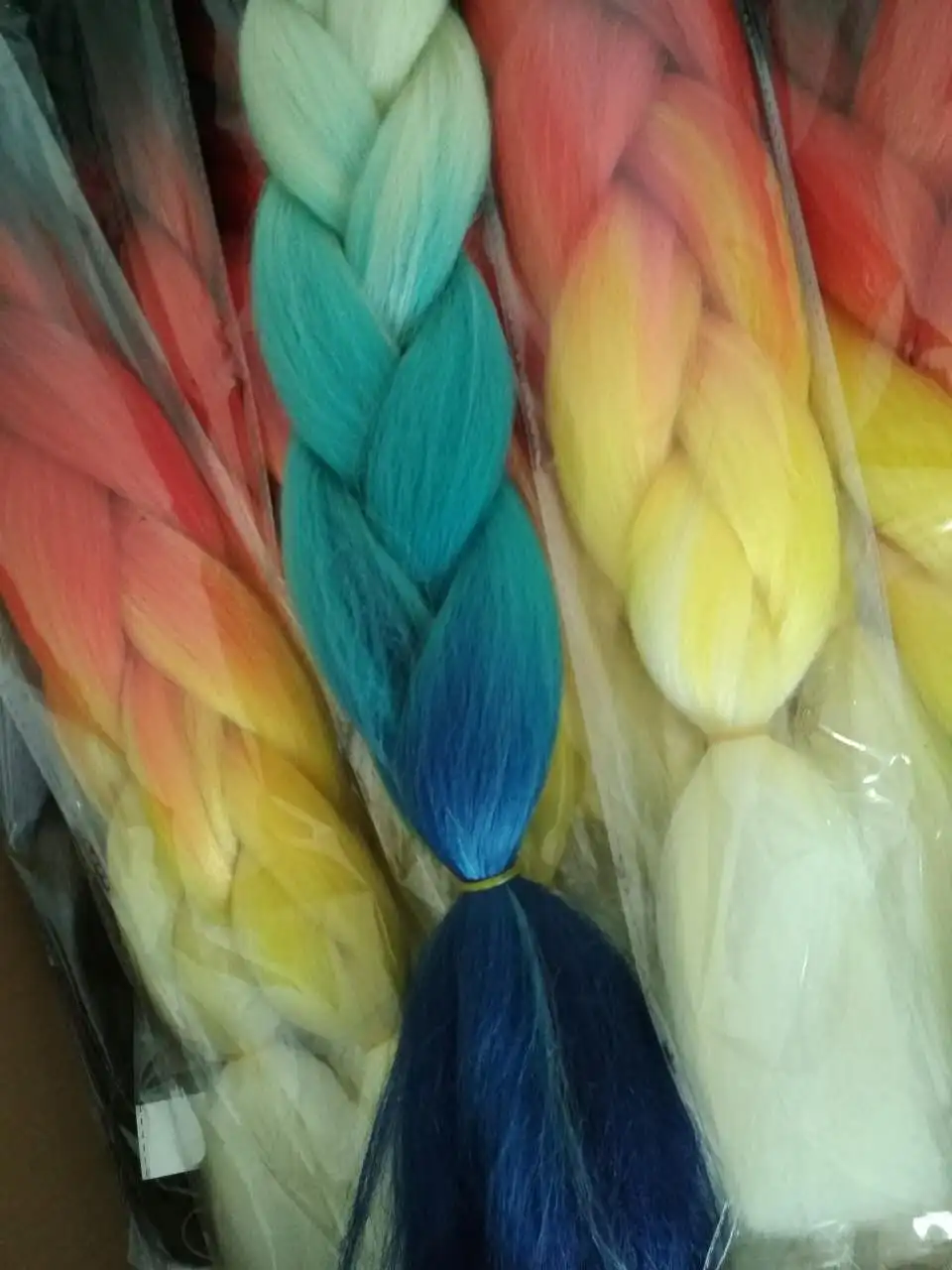 Expression Braiding Hair Ombre Color 48 Inch 100g/pc Jumbo Hair Braid ...