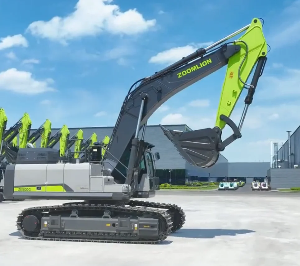 ZE500G Zoomlion Excavator - Efficient 50 Ton Digging Power