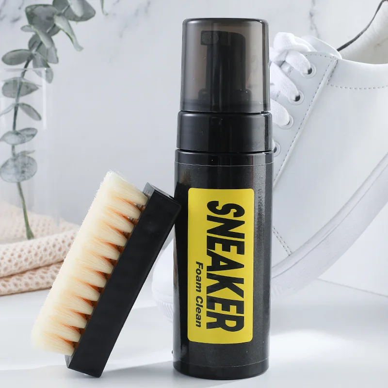 Custom Foam Shoe Cleaner Set - Wholesale Shoe Care Kit