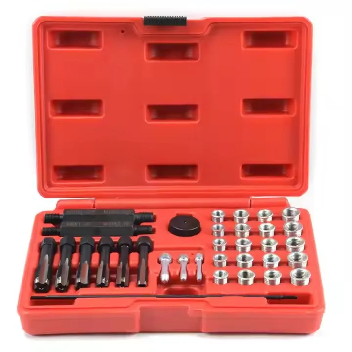 33-piece Glow Plug Thread Repair Tool Kit For Vehicles Essential ...