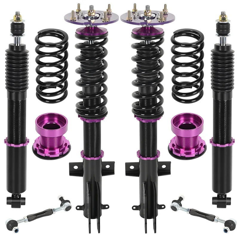 Suspension System for Ford Mustang 2005-2014 Auto Adjustable Coilover ...