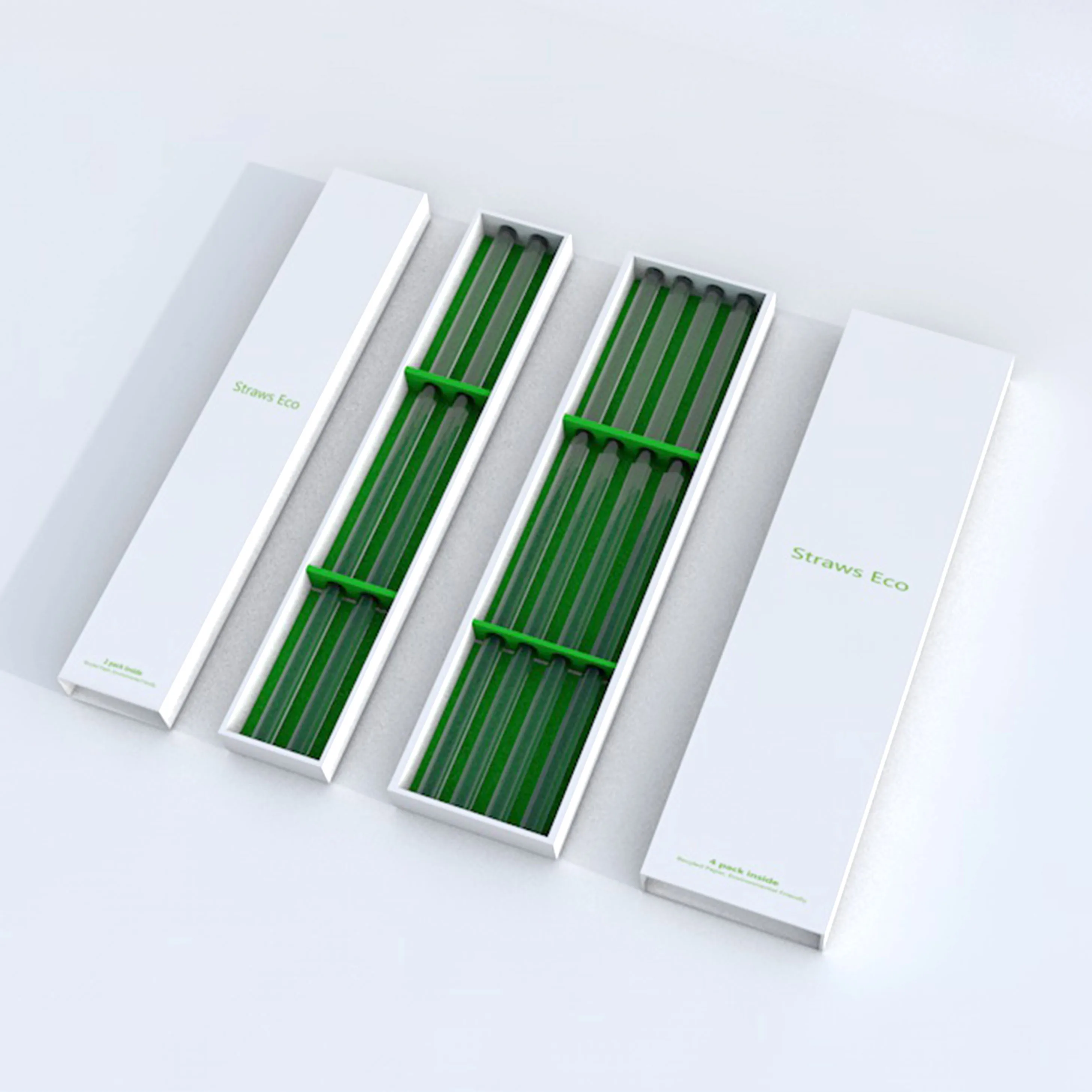 Custom Eco Straw Paper Packaging Box - Recycled Materials