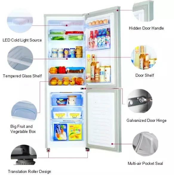 300L Home Refrigerator No Frost A+ A++ Double Door Fridge