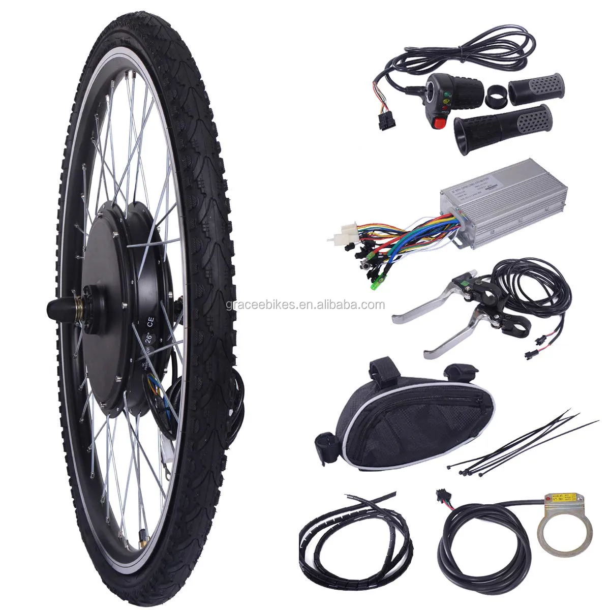 72v 5000w Electric Bike Kit - High Performance & Optional Battery