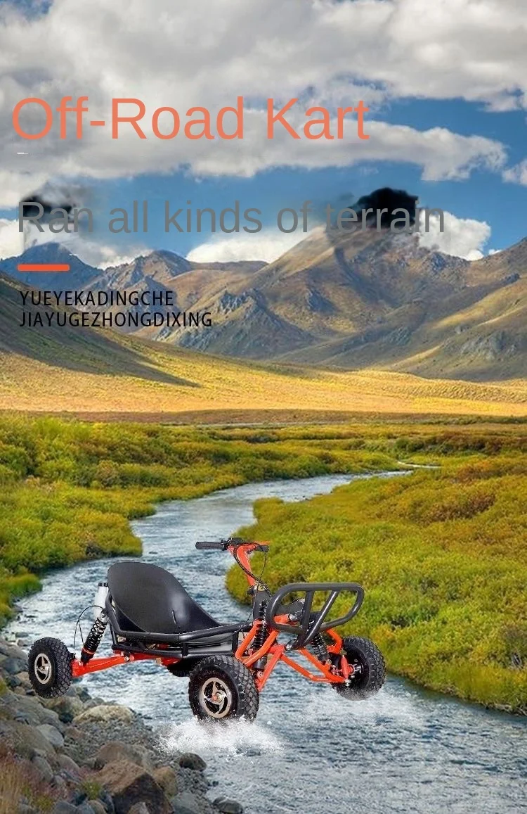 Outdoor Drift 63cc Arm Shock Suspension Sand Kart 2 Stroke
