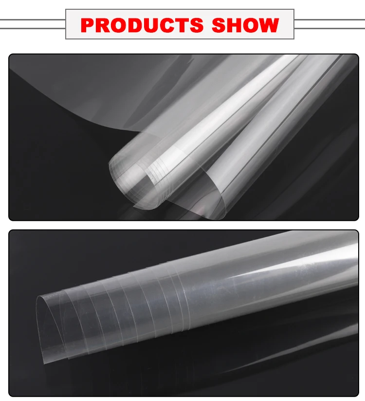 Clear Window Film Transparent/black Security Glass Foil 2mil 4mil 8mil ...