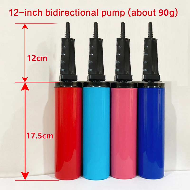 Plastic Acceptable Custom Balloon Pump Hand Hot Selling Double Action ...