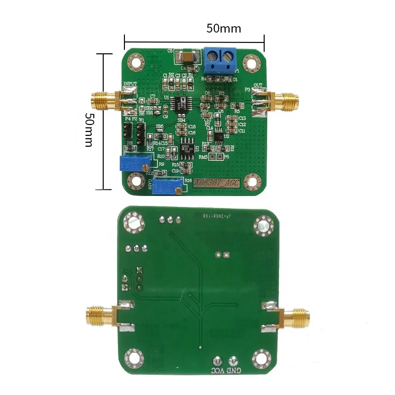Taidacent AD8367 AGC Variable Gain Amplifier - Wide Bandwidth Detector