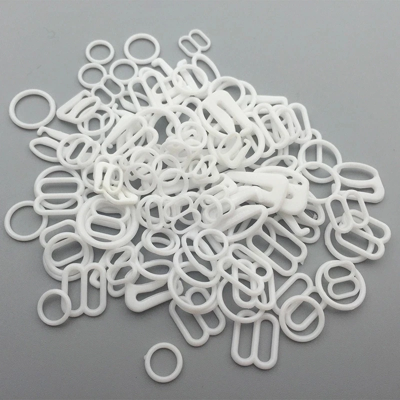 Underwear Accessories Nylon Plastic 8mm O Bra Ring And Slider - Buy Bra ...