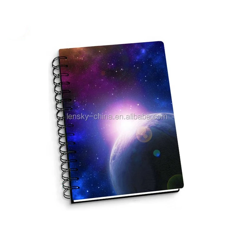 Galaxy A5 Size 3D Lenticular Notebook Cover - Space Design, Perfect for ...