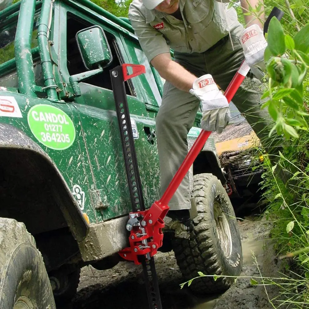 60" Farm Jack - Heavy Duty 3.5 Ton Jack with Rubberized Grip