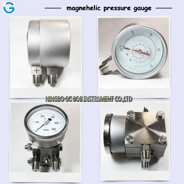 Low And Differential Dual Pressure Gauge - Buy Dual Pressure Gauge ...