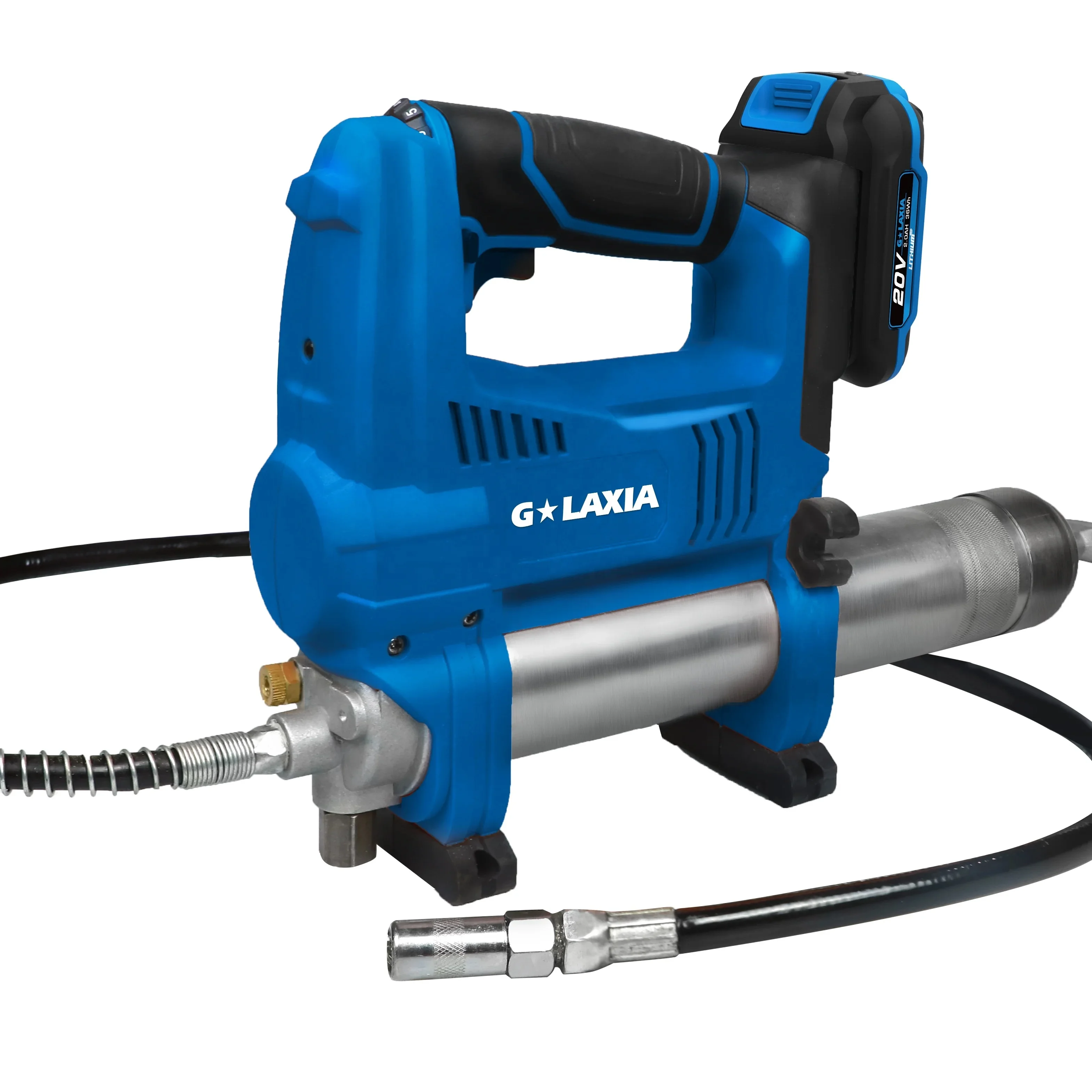 Galaxia Cordless 9000psi Grease Gun With Variable Speed And Led Work ...