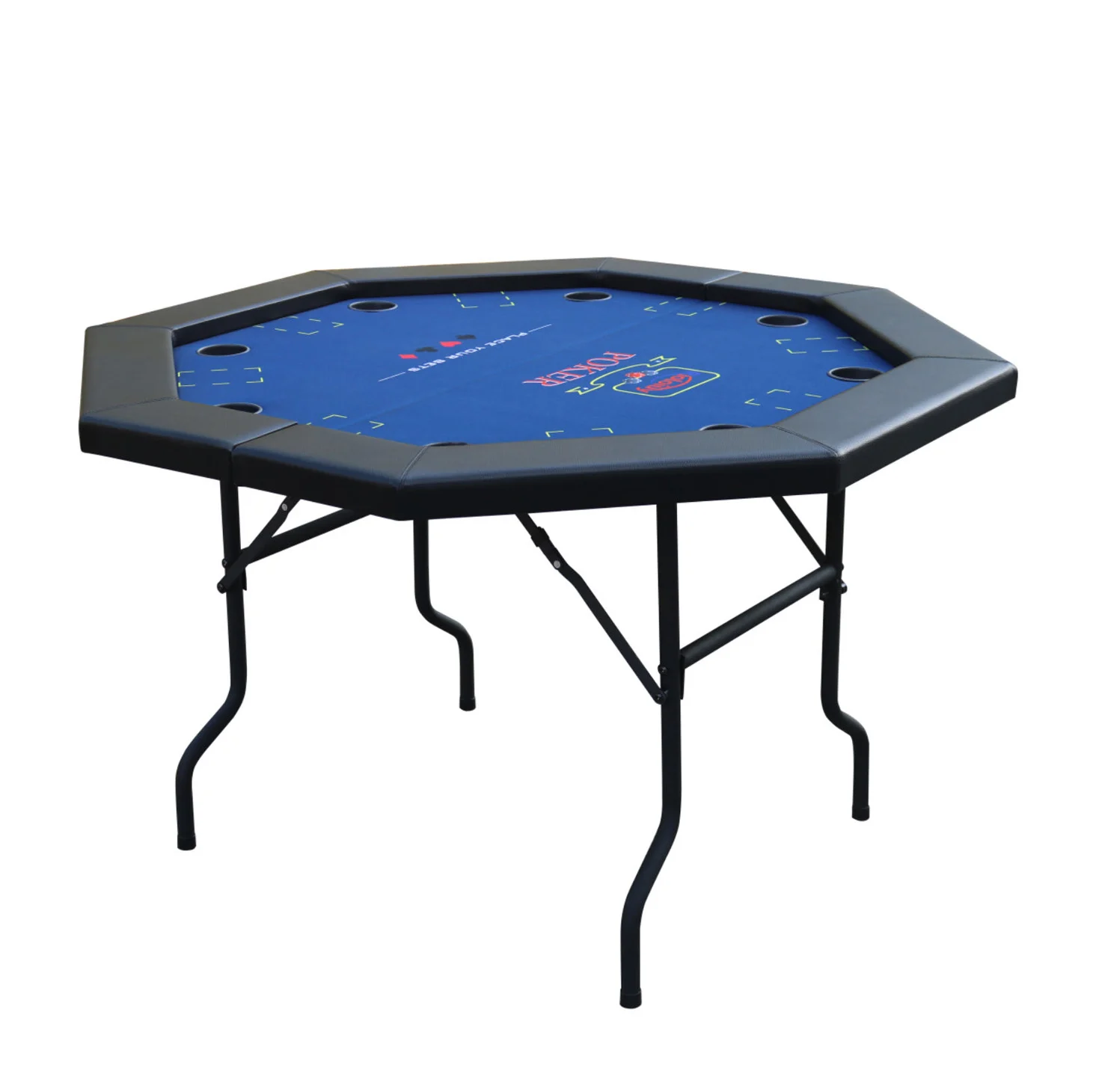 Professional Custom Texas Octagon Poker Table Custom Foldable Poker ...