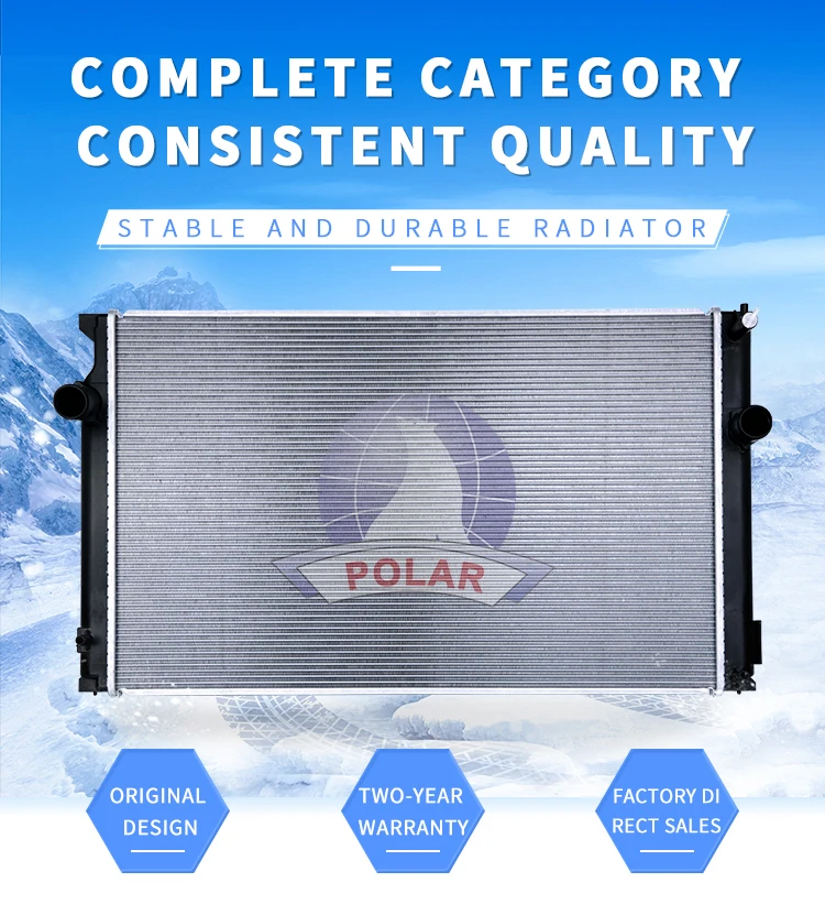 China Auto Parts - High Quality Radiator for Toyota Lexus NX 200t