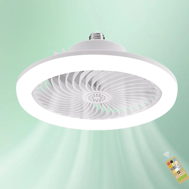 Socket Ceiling Fan 11" With Light Ceiling Fan Indoor Enclosed With ...