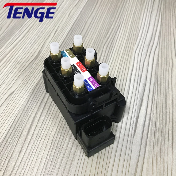 Air Suspension Solenoid Valve Block For Audi A8d3 A6c6 Quattro Air ...