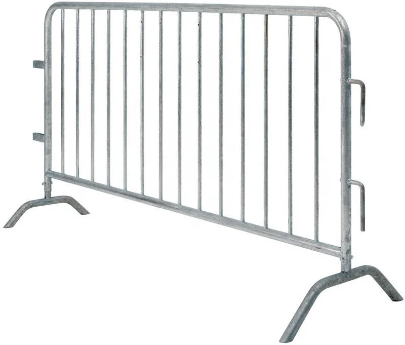 Powder-coated Finish Steel Barrier Interlocking Crowd Control Barricade ... Powder-coated Finish Steel Barrier Interlocking Crowd Control Barricade ...