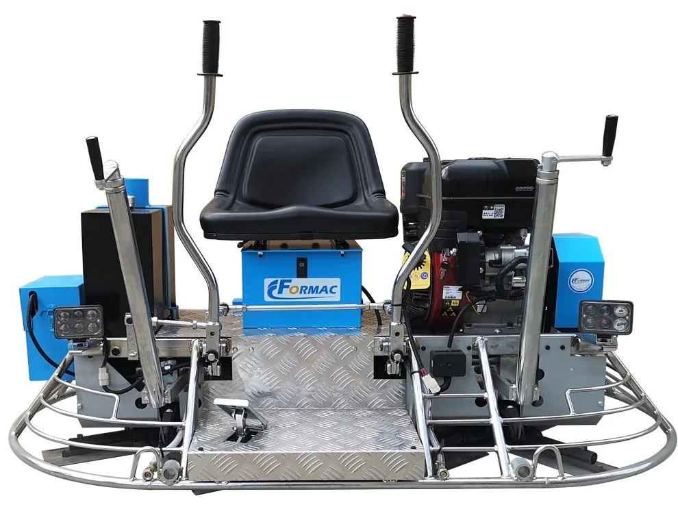 FORMAC RPT-830N Concrete Riding Helicopter and Ride on Power Troweling ...