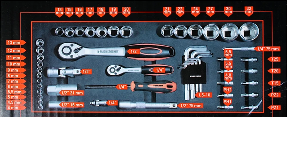 Hand Tool Kit High Quality 103-piece Combination Hand Tool Kit With ...