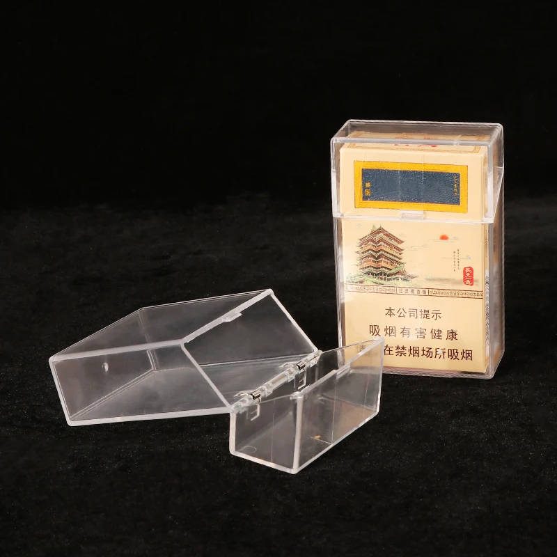 Erliao Transparent Acrylic Blank Plastic Cigarette Case Wholesale Boxes ...