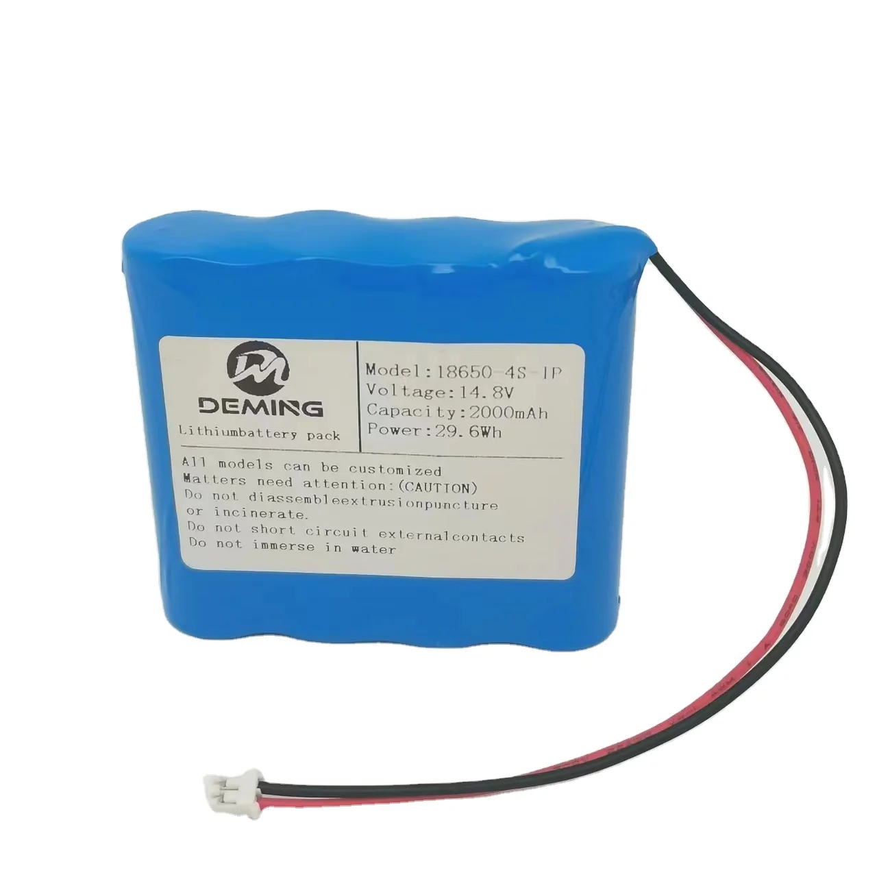 18650 Cell 4s1p Lithium Battery Packs 11.1v Can Be Customized In ...