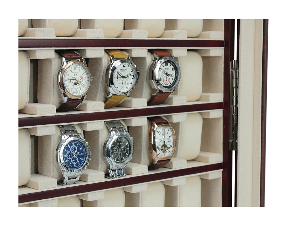 30 Slots Vertical Wooden Watch Storage Cabinet - Buy Wooden Watch ...