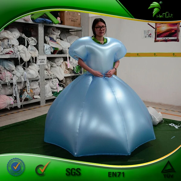 Schönes Aufblasbares Kleid für Damen, Aufblasbarer PVC-Anzug| Alibaba.com